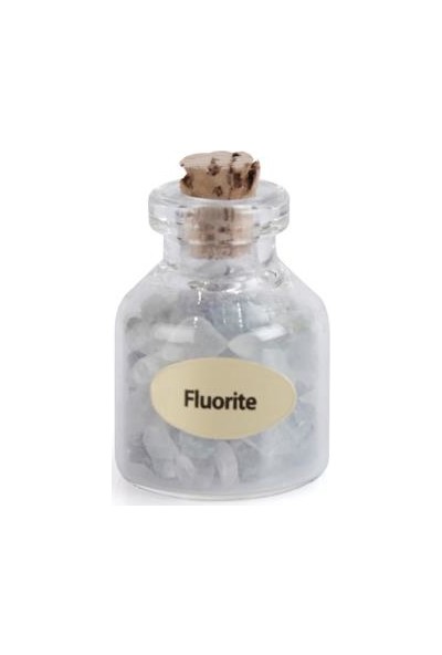 Sahi Aksesuar Tüp Şişelerde Kırık Doğal Taşlar Florit Sahi Aksesuar Tüp Şişelerde Kırık Doğal Taşlar Florit