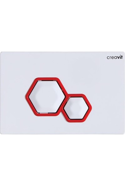 Creavit Dia Kumanda Paneli Beyaz Kırmızı Creavit Dia Kumanda Paneli Beyaz Kırmızı