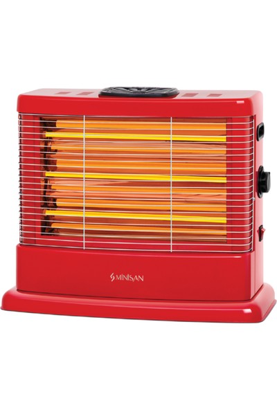 Minisan Maximus MS2100 2100W Buharlı Quartz Soba Minisan Maximus MS2100 2100W Buharlı Quartz Soba