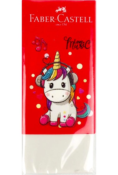 Faber-Castell Unicorn Silgi Adet No:30 Beyaz Faber-Castell Unicorn Silgi Adet No:30 Beyaz