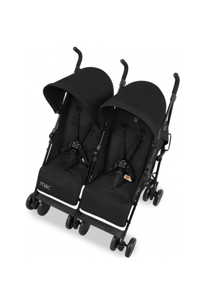 Maclaren T-01 İkiz Bebek Arabası / Black