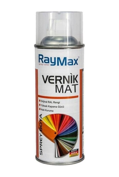 Raymax Akrilik Sprey Mat Vernik 400 ml Raymax Akrilik Sprey Mat Vernik 400 ml