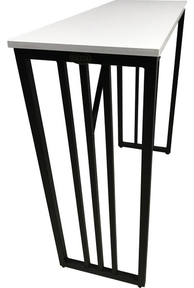 İrem Bar Tipi Masa Bar Masası Metal Ayaklı Masa-Beyaz İrem Bar Tipi Masa Bar Masası Metal Ayaklı Masa-Beyaz