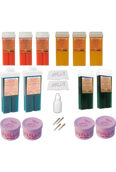 Epilla Roll-On Kartuş Ağda Seti Avantaj Seti Epilla Roll-On Kartuş Ağda Seti Avantaj Seti