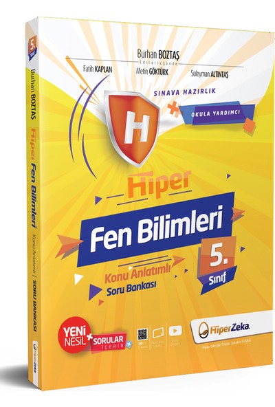 Hiper Zeka Yayınları 5.sınıf Hiper Fen Bilimleri