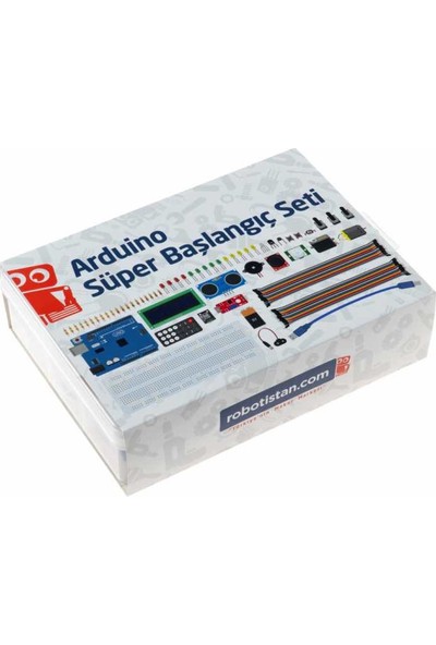 Robotistan Arduino Süper Başlangıç Seti Rev3 (Kitaplı ve Videolu)