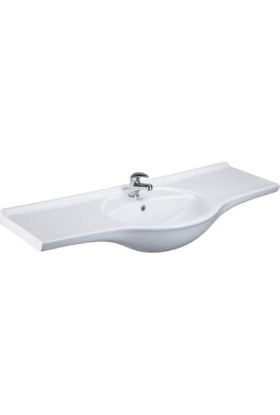 Ege Vitrifiye Alinda 120 cm Lavabo