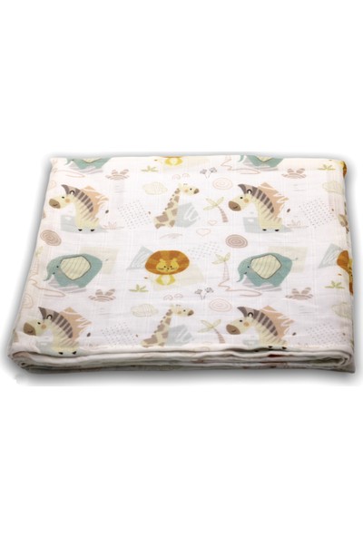 Mimiko Organik %100 Pamuk 120 x 120 cm Müslin Örtü ve 35 x 35 cm Mendil Mimiko Organik %100 Pamuk 120 x 120 cm Müslin Örtü ve 35 x 35 cm Mendil