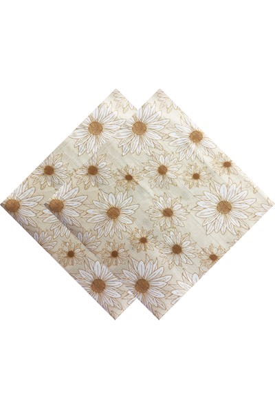 Mimiko Organik %100 Pamuk 2'li Müslin Ağız Mendili - Omuz Örtüsü Mimiko Organik %100 Pamuk 2'li Müslin Ağız Mendili - Omuz Örtüsü