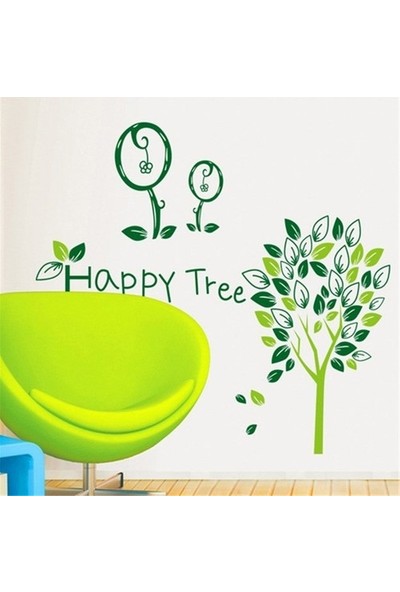 Kt Decoration Mutlu Ağaç Çocuk Odası ve Ev Dekorasyonu Duvar Dekoru Sticker Kt Decoration Mutlu Ağaç Çocuk Odası ve Ev Dekorasyonu Duvar Dekoru Sticker