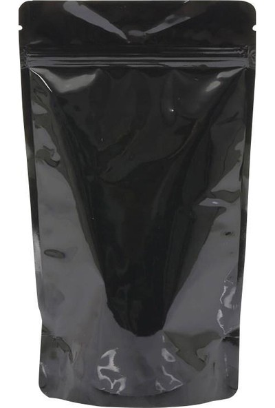 1001 Ambalaj Doypack Siyah Alüminyum Kilitli 16 x 27 cm 100 Adet 1001 Ambalaj Doypack Siyah Alüminyum Kilitli 16 x 27 cm 100 Adet