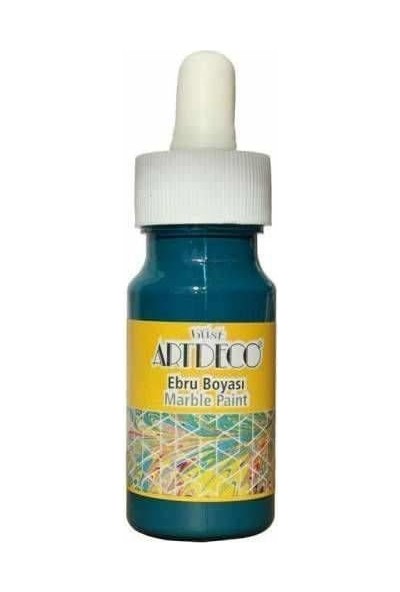 Artdeco Ebru Boyası 30 ml Turkuaz Artdeco Ebru Boyası 30 ml Turkuaz