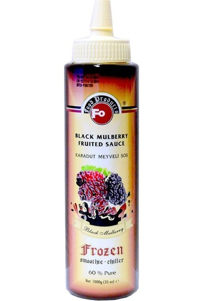 Fo Frozen Karadut Aromalı Püre 1000gr