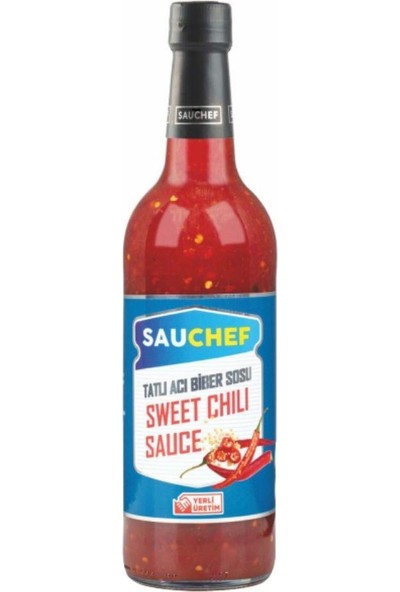 Sauchef Sweet Chili Sos 900GR Cam Şişe Sauchef Sweet Chili Sos 900GR Cam Şişe
