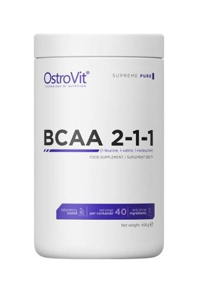 Ostrovit Supreme Pure Bcaa 2-1-1 400 g