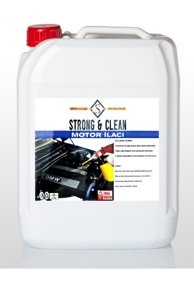 Strong & Clean Motor Ilacı 5 kg Strong & Clean Motor Ilacı 5 kg