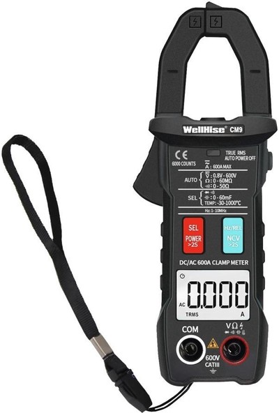 Wellhise Qb9 Dijital Otomatik Pensampermetre Multimetre Avometre Wellhise Qb9 Dijital Otomatik Pensampermetre Multimetre Avometre