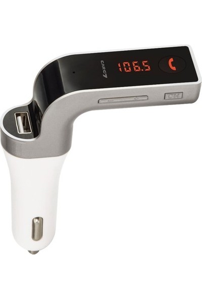 Carg7 Bluetooth Araç Fm Transmitter USB Girişli