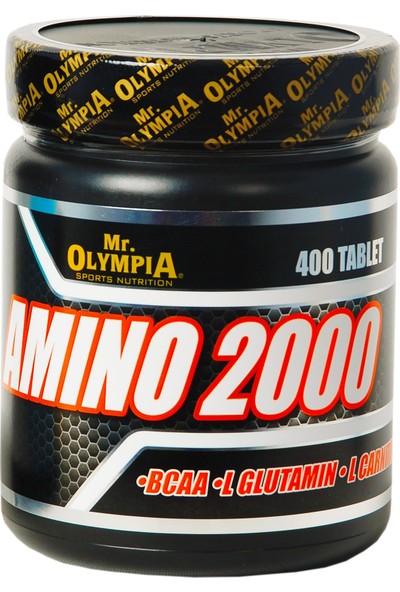 Mr. Olympia Amino 2000 400 Tablet Mr. Olympia Amino 2000 400 Tablet