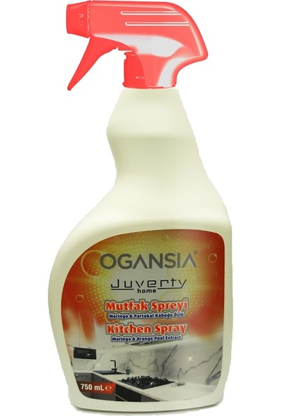 Ogansia Bitki Özü Katkılı Mutfak Spreyi Juverty Home 750 ml