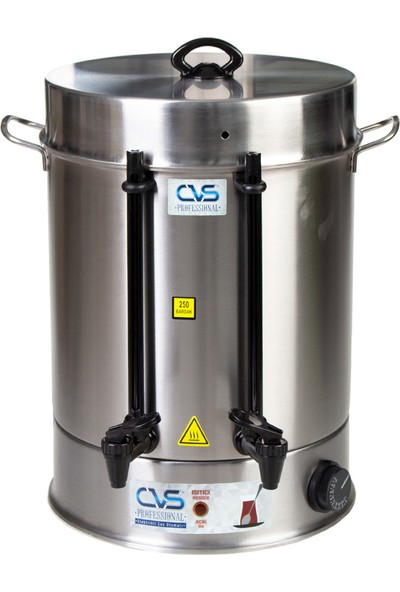 Cvs DN91110 Elektrikli Çay Makinesi 250BARDAK Profesyonel Çay Otomatı