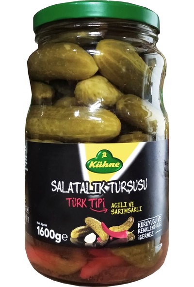 Kühne Türk Tipi Salatalık Turşusu 1700 ml Kühne Türk Tipi Salatalık Turşusu 1700 ml