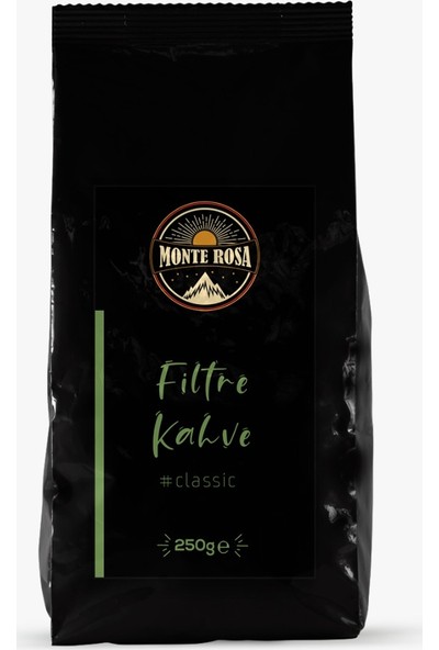 Monte Rosa Filtre Kahve Klasik Öğütülmüş 250 gr