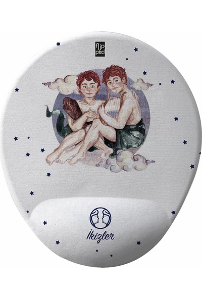 Flipped Ikizler Bilek Destekli Tasarım Mouse Pad
