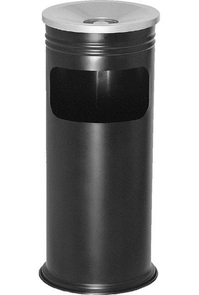 Berta Brg ÇK151 Siyah Küllüklü Çöp Kovası Ayaklı Küllük