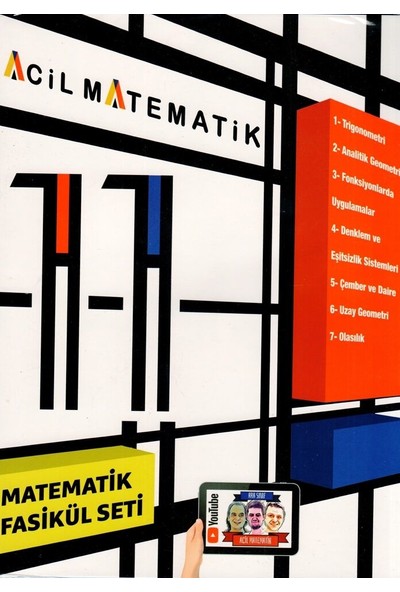 Acil Yayınları 11. Sınıf Acil Matematik 6 lı Fasikül Set Acil Yayınları 11. Sınıf Acil Matematik 6 lı Fasikül Set