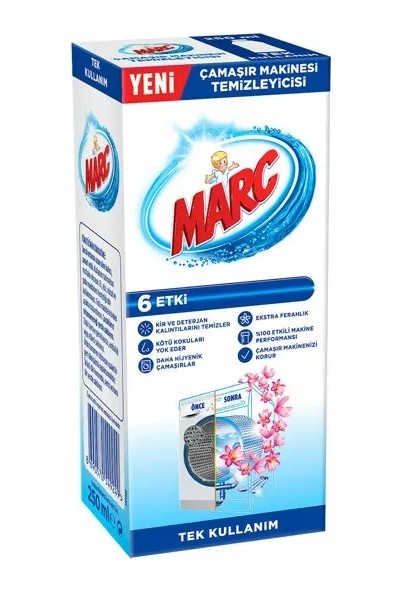 Marc Çamaşır Makinesi Temizleyicisi 250 ml