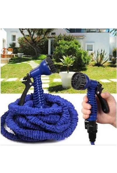 Magıc Hose Tabancalı Uzayan Hortum Bahçe Hortumu 30 Metre Magıc Hose Tabancalı Uzayan Hortum Bahçe Hortumu 30 Metre