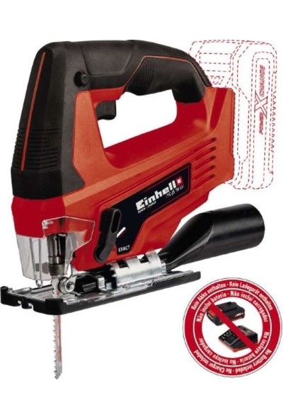 Einhell TC-JS 18 Li-Solo Akülü Dekupaj Testere Einhell TC-JS 18 Li-Solo Akülü Dekupaj Testere