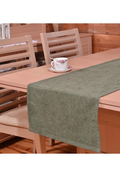 Mi’colores Yeşil Soft Runner 44 x 140 cm