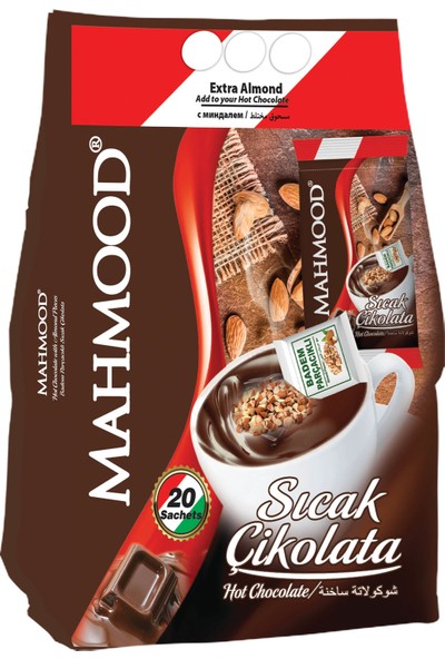 Mahmood Bademli Sıcak Çikolata 21 gr 20'li