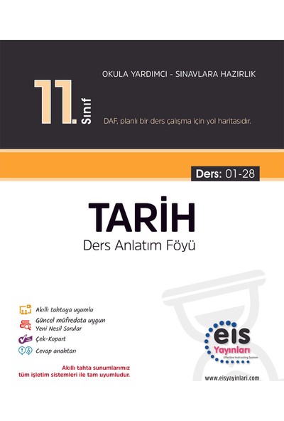 Eis Yayınları 11. Sınıf Tarih Ders Anlatım Föyü Eis Yayınları 11. Sınıf Tarih Ders Anlatım Föyü