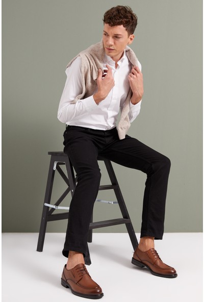 Ziya Deri Erkek Ayakkabı 103446 508 Taba