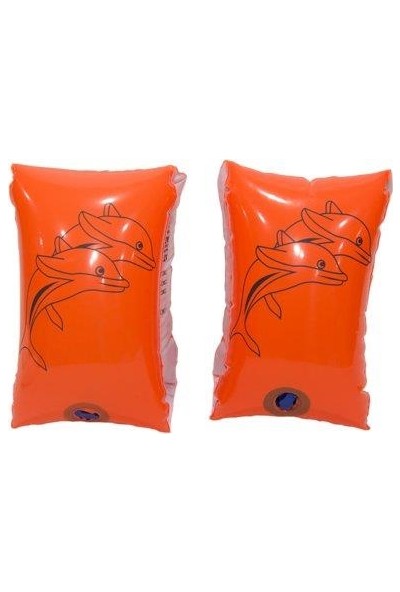 intex Bestway Turuncu Baskılı Çocuk Kolluk 12409