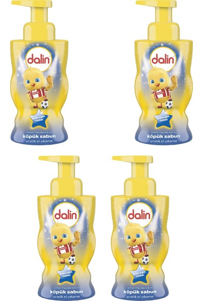 Dalin Geleceğin Yıldızı Köpük Sabun Orman Meyvesi 300 ml x 4 Adet Dalin Geleceğin Yıldızı Köpük Sabun Orman Meyvesi 300 ml x 4 Adet