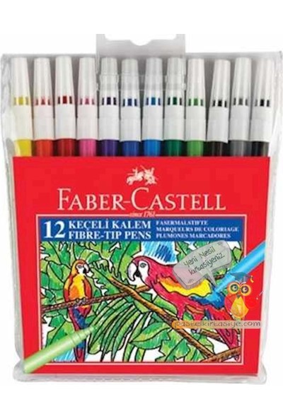 Faber-Castell 2 Renk Keçeli Kalem