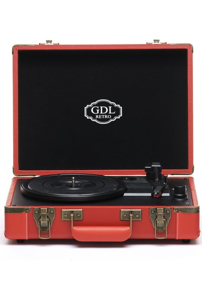 Gdl Retro Çanta Pikap T317B Kırmızı (Bluetooth-Şarjlı) Gdl Retro Çanta Pikap T317B Kırmızı (Bluetooth-Şarjlı)
