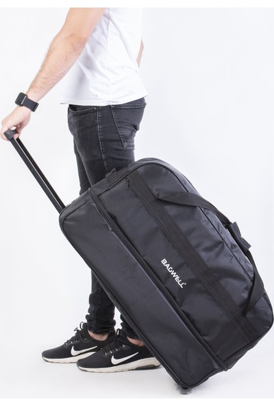 Bagwell 3 Tekerlekli Körüklü Orta Boy Seyahat Çantası Bagwell 3 Tekerlekli Körüklü Orta Boy Seyahat Çantası