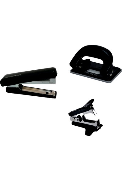 Temat Toprak Zımba Makinesi Delgeç Tel Sökücü Ofis Seti Temat Toprak Zımba Makinesi Delgeç Tel Sökücü Ofis Seti