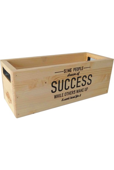 Wood Retro Ahşap Kutu Organizer