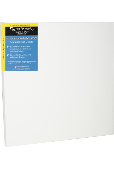 Özcan Gencer Art Akademik Seri 4 Kat Astarlı Tuval 50 x 70 cm