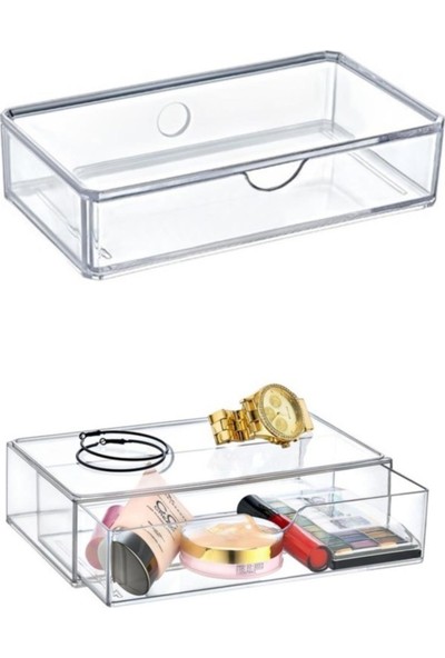 Hayveys Küçük Kozmetik Aksesuar Çekmeceli Organizer Hayveys Küçük Kozmetik Aksesuar Çekmeceli Organizer