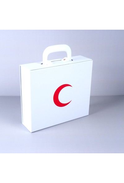 Taze Trend Ecza Çantası Mukavva 24 x 21 x 7 cm