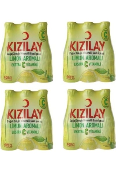 Kızılay Ekstra C Vitaminli Limon 200 ml X 24