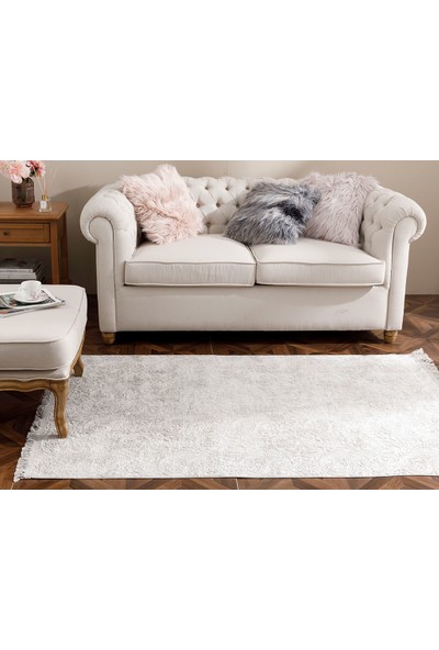 English Home Şal Desen Polyester Halı 80x150 cm Vizon English Home Şal Desen Polyester Halı 80x150 cm Vizon