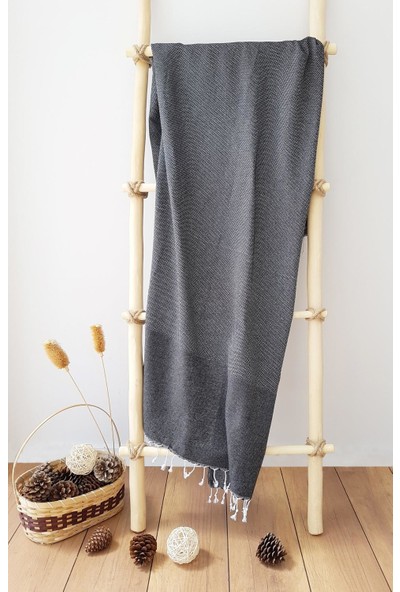 Wellstil Tan Peştamal Siyah 100 x 180 cm Wellstil Tan Peştamal Siyah 100 x 180 cm